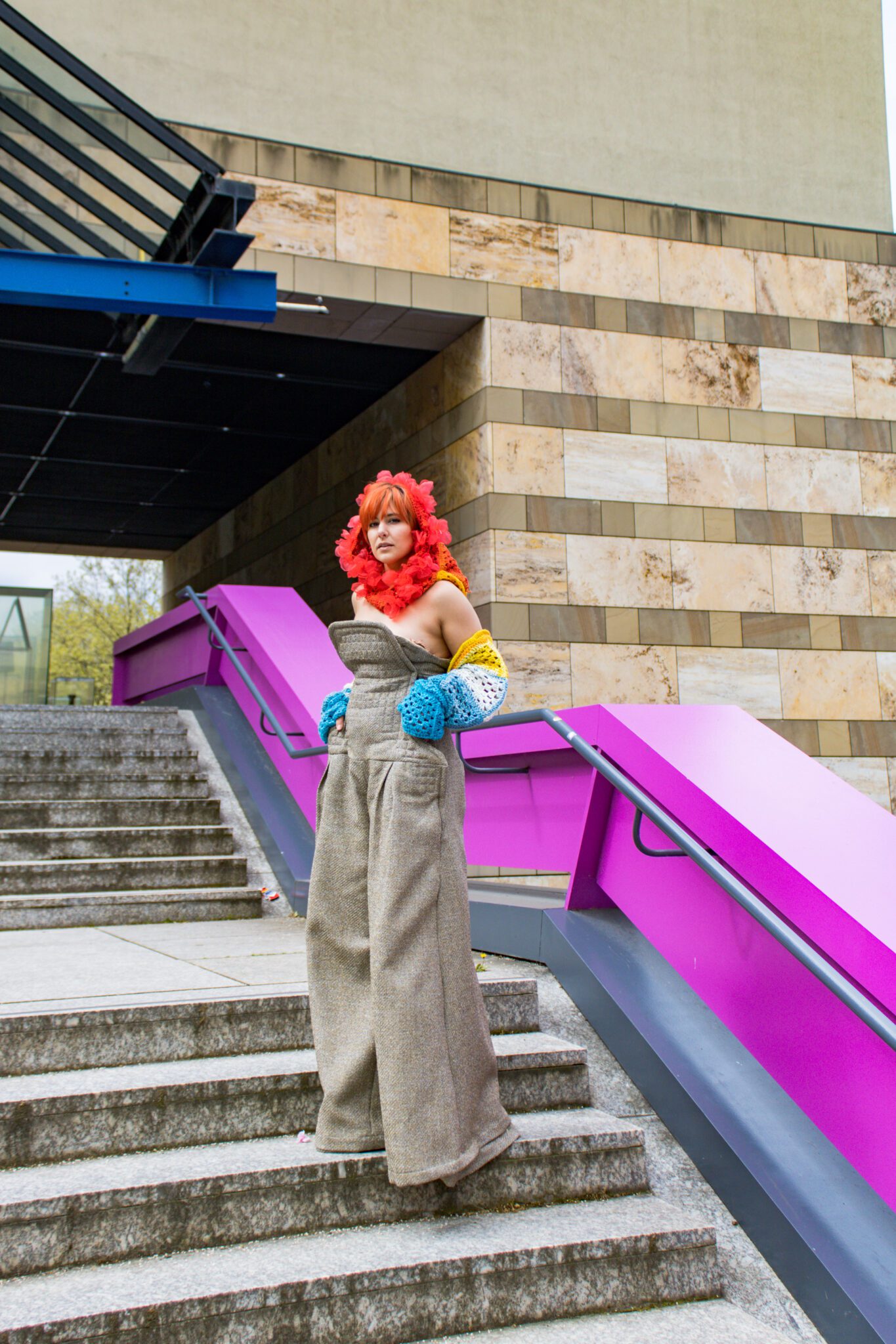 Rebecca In Europe – Sustainable fashion design and fiber art